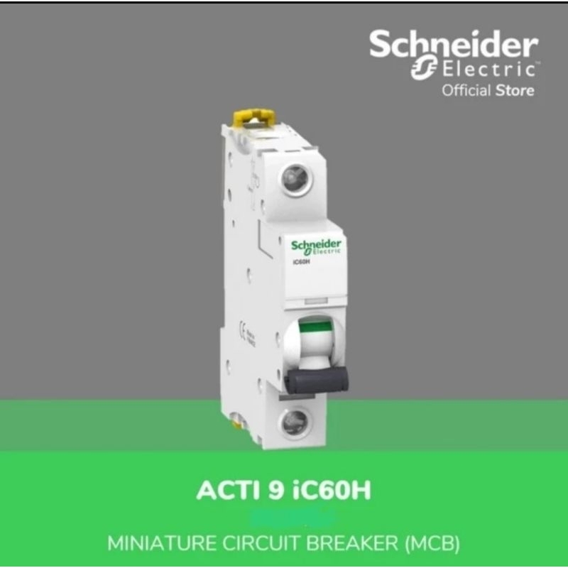 Jual Schneider Acti Miniature Circuit Breaker (MCB) iC60H 1p 2a/4a/6a/10a/16a/20a/25a/32a/40a ...