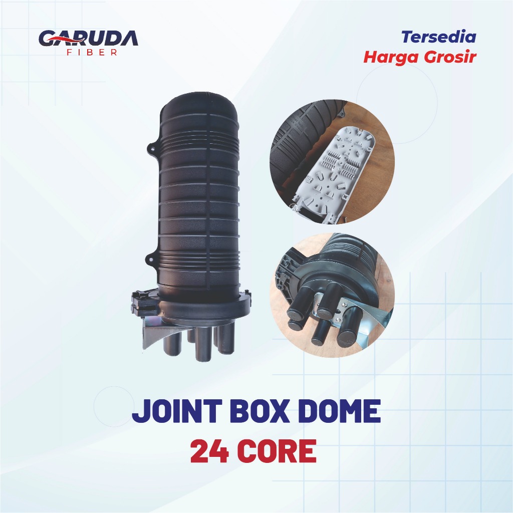 Jual GARUDA Joint Box Dome 24 Core JB Dome, Joint Closure Fiber Optik ...