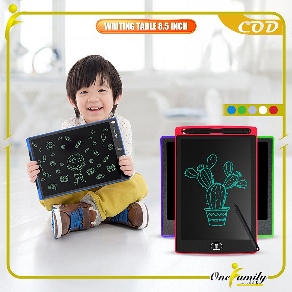 Jual ONE-M298 LCD Writing Tablet 8.5inch Mainan Papan Tulis Hapus Board ...