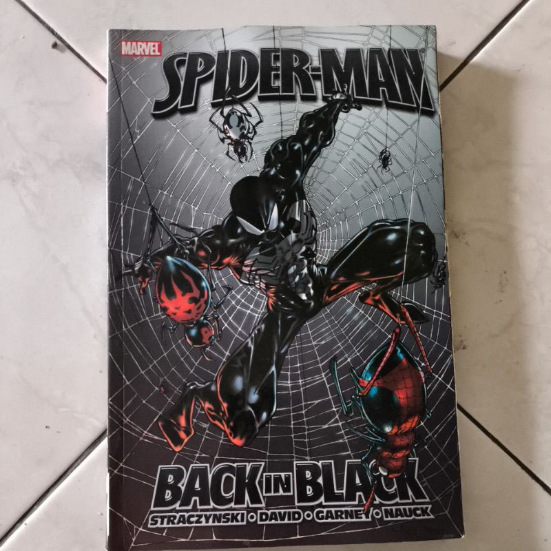 Jual comics spider man back in black straczynski david garney nauck ...