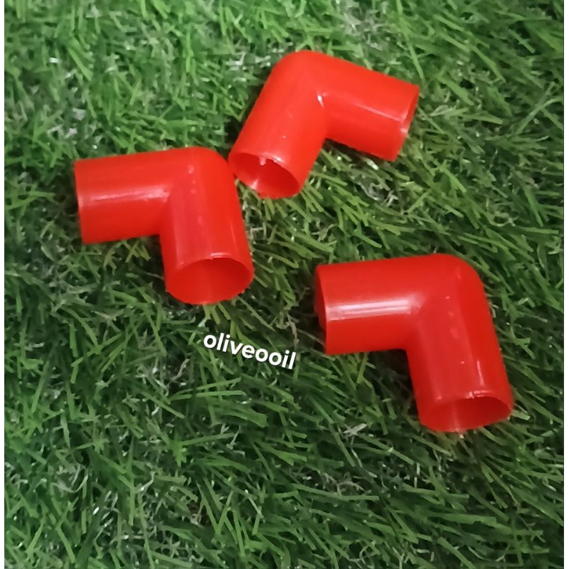 Jual L pipa sambungan Elbow Aquarium Aquascape warna merah | Shopee ...