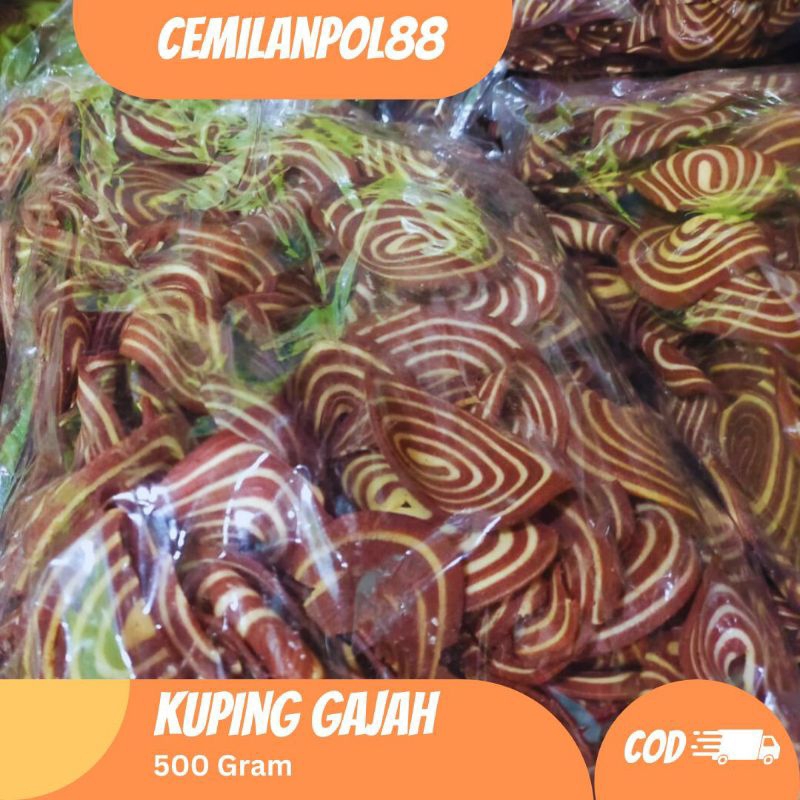 Jual KUPING GAJAH 500 GRAM | CEMILAN RENYAH GURIH DAN MANIS ...