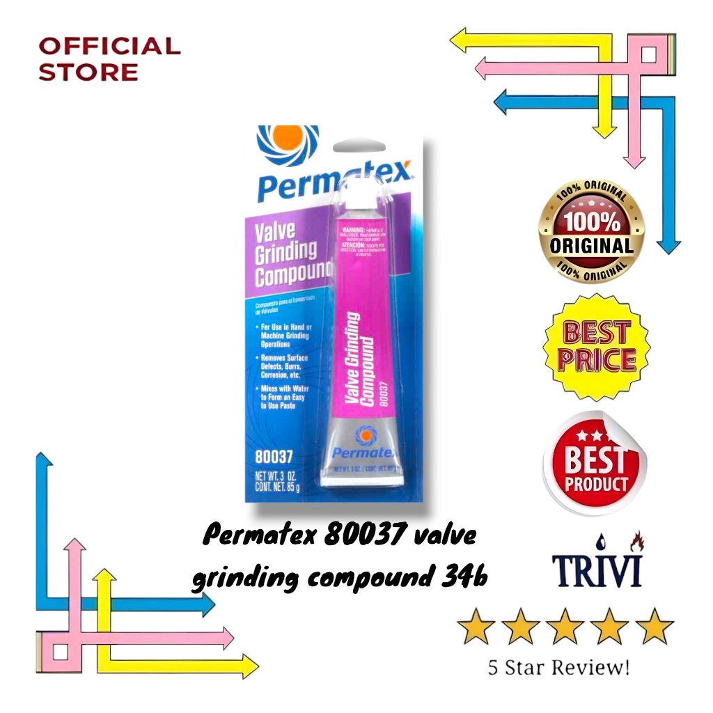 Jual Permatex 80037 valve grinding compound 34b. | Shopee Indonesia