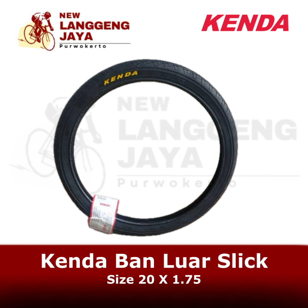 Jual Kenda Ban Luar Slick 20x1.75 | Shopee Indonesia