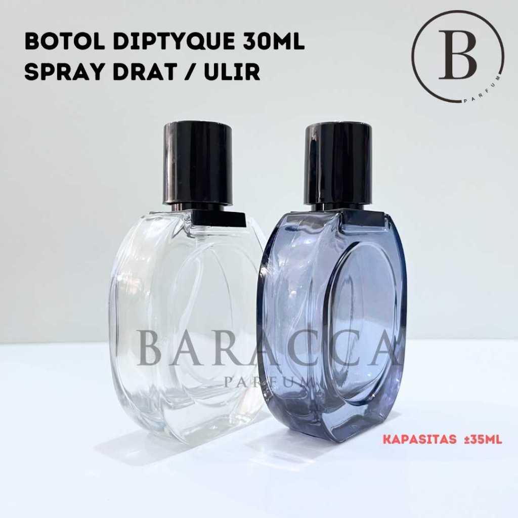 Jual Botol Parfum Diptyque 30ML Drat Hitam - Botol Parfum Oval 30ML ...