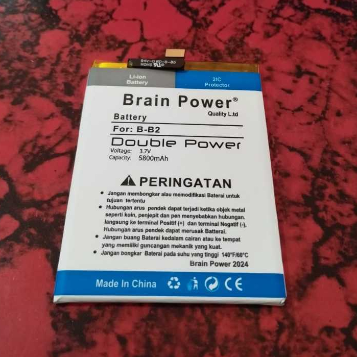 Jual Brain Power Baterai Double untuk VIVO B-B2/Y22 SOKET | Shopee Indonesia