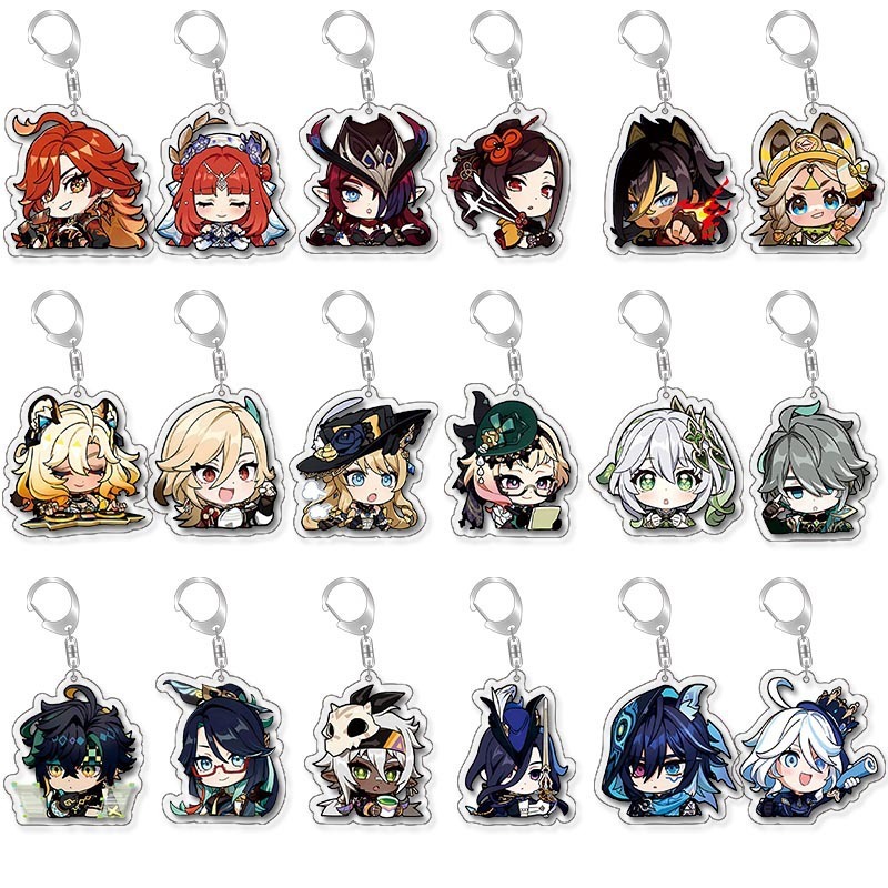 Jual Gantungan Kunci Genshin Impact Akrilik Transparan Keychain Kinich Citlali Souvenir Hadiah ...