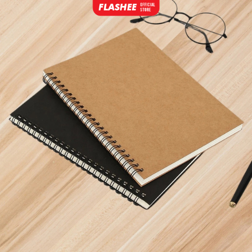 Jual Flashee Buku Spiral A5 Kertas Kraft Jurnal Catatan Harian 50 ...