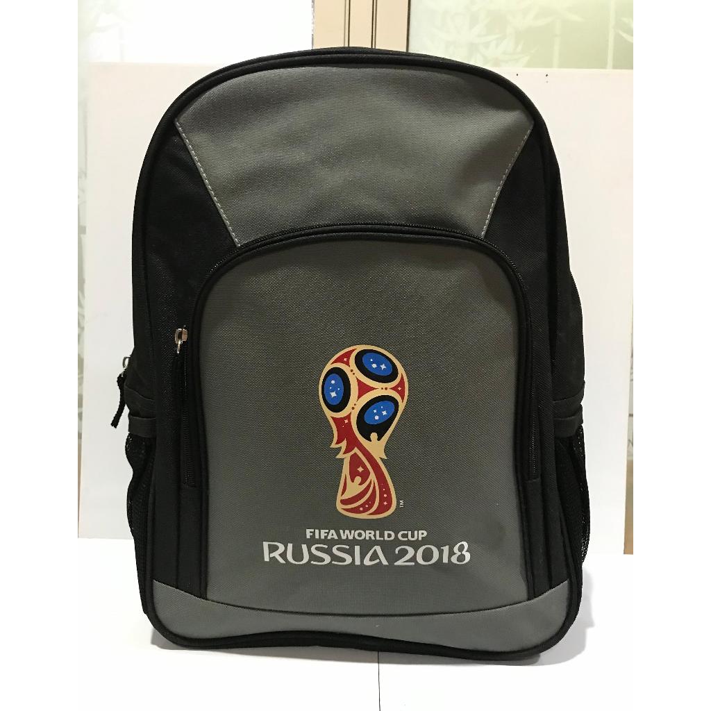 Jual TAS BACKPACK FIFA WORLD CUP RUSSIA 2018 ORIGINAL WARNA HITAM ABU ...