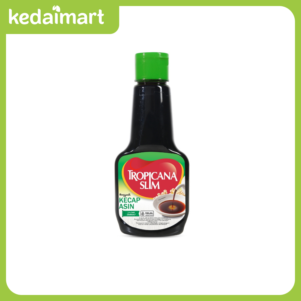 Jual Tropicana Slim Kecap Asin 200 Ml - Rendah Garam Natrium | Shopee ...