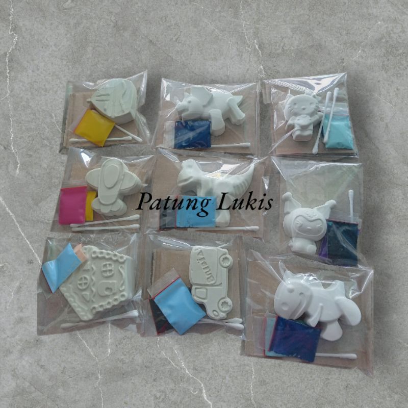 Jual Patung Lukis Patung Edukasi Mainan Anak Banyak Karakter | Shopee ...