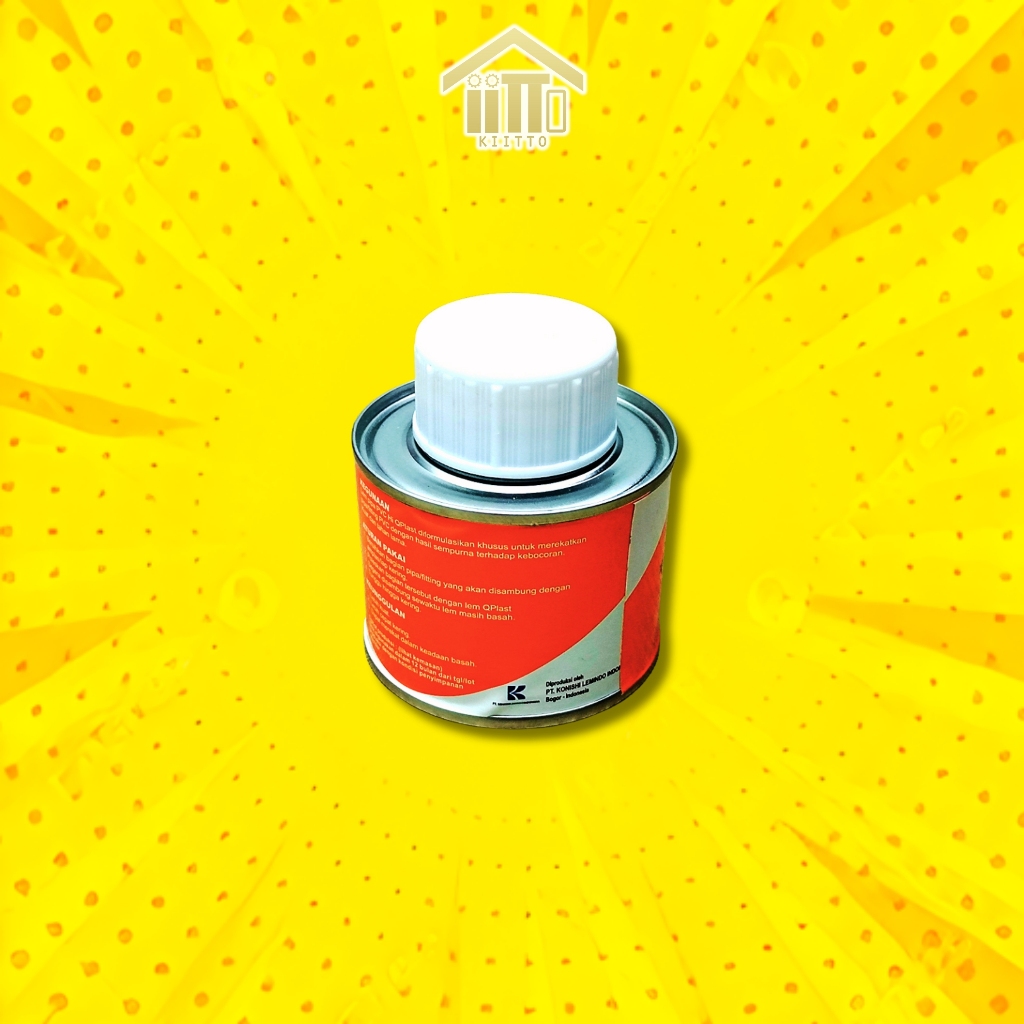 Jual LEM KALENG PVC 100 GRAM / LEM PIPA / LEM PIPA PVC KALENG 100 GRAM ...