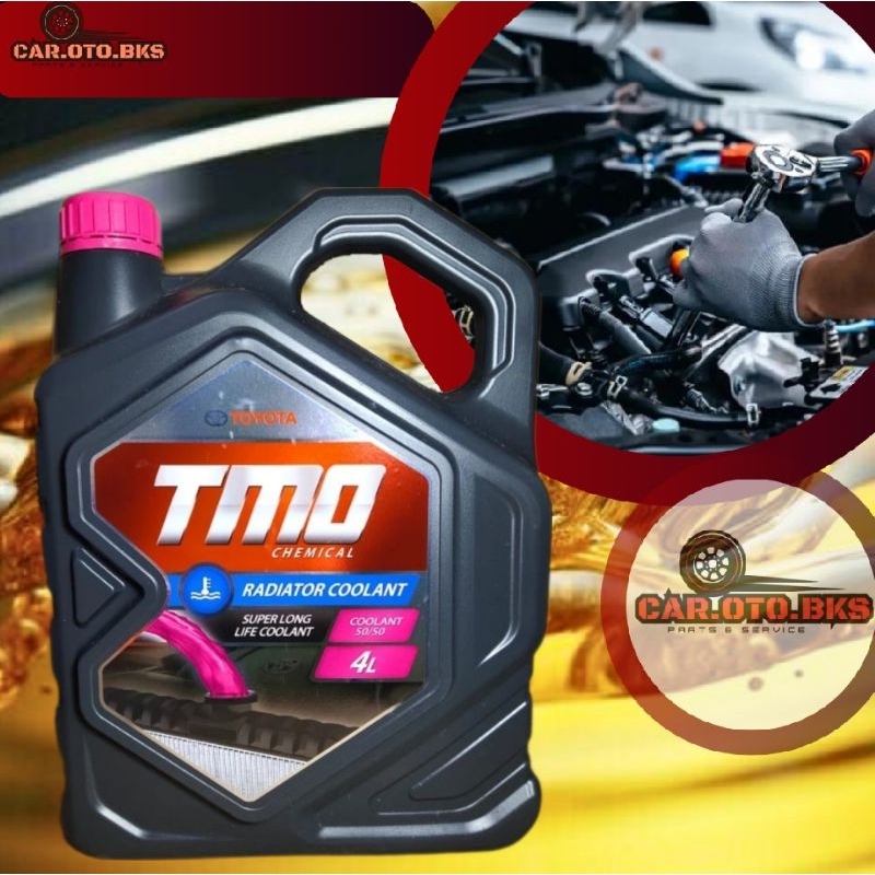 Jual AIR RADIATOR TMO 50/50 4LITER RADIATOR COOLANT 100% ORI | Shopee ...