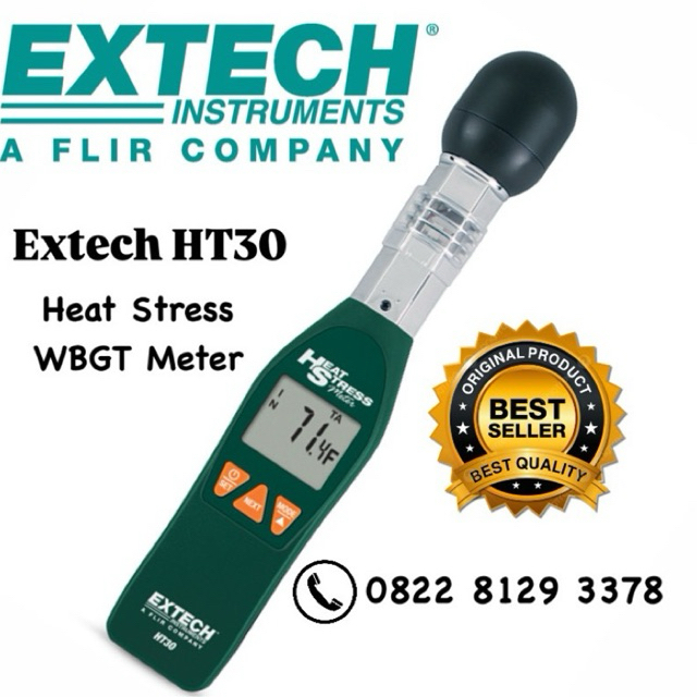 Jual Extech HT30 - Heat Stress Meter (Wet Bulb Globe Temperature) | Shopee Indonesia