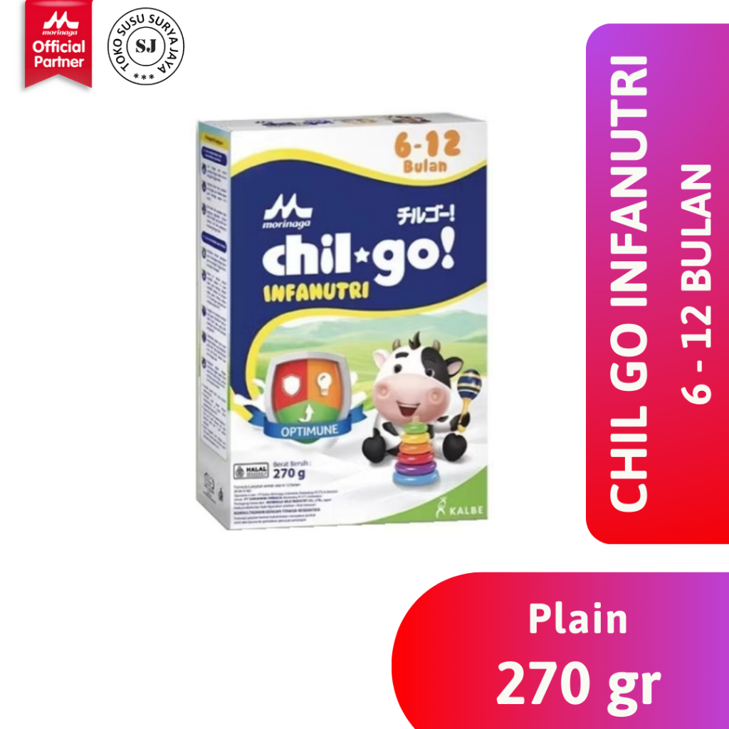 Jual ChilGo/Chil-Go Infanutri Susu Infant/Susu Bayi Morinaga Chil Go ...