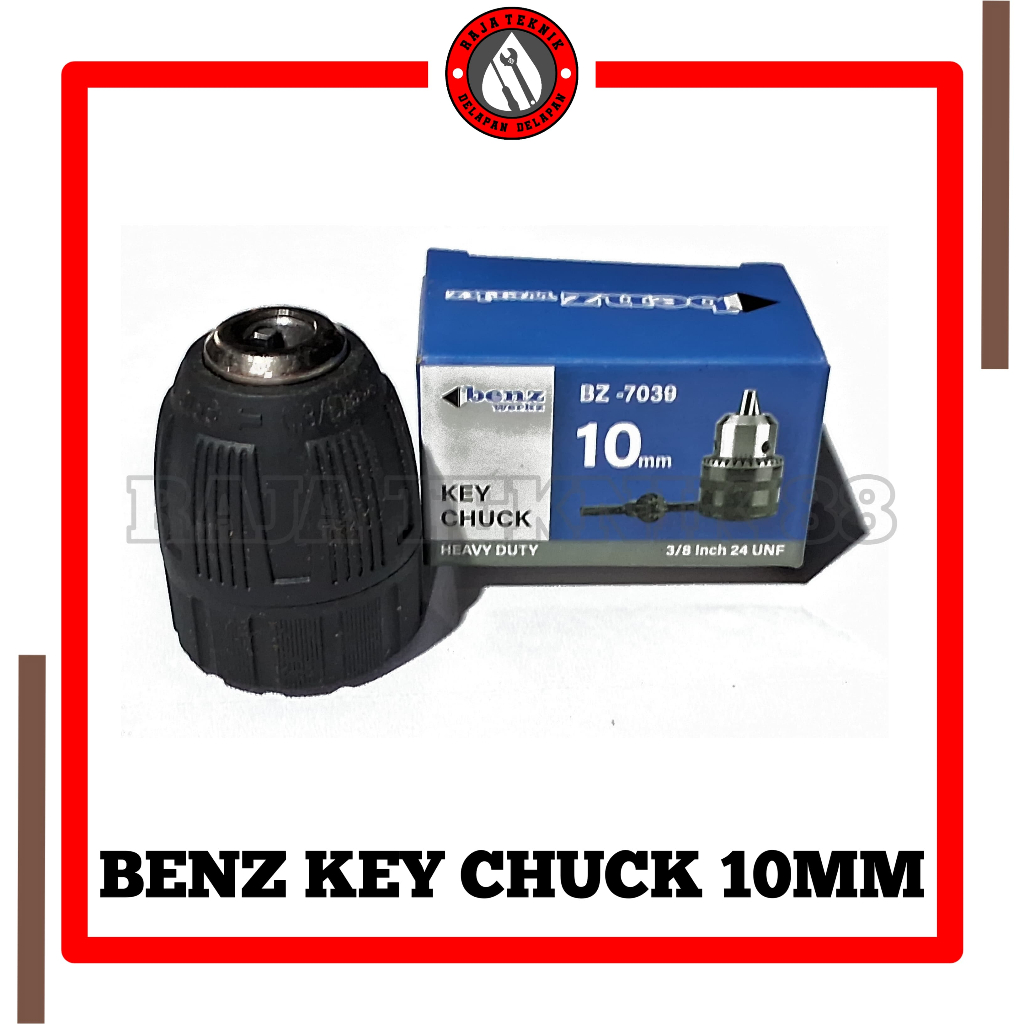 Jual Benz Werkz Kepala Bor 10mm - Kepala Mesin Bor 10mm x 3/8UNF Chuck ...