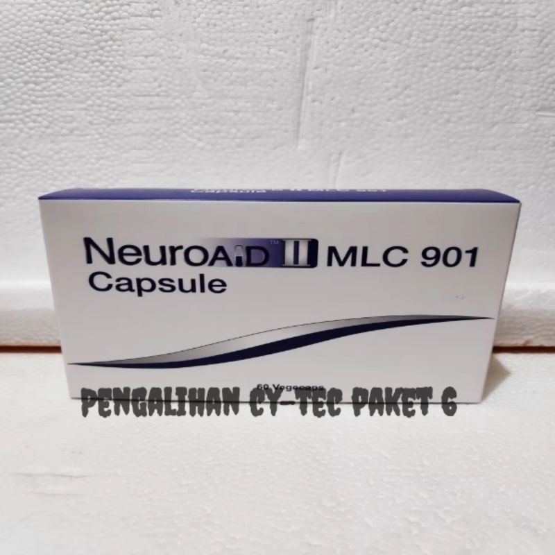 Jual NEUROAID II MLC 901 4 Strip 48 Vegecaps | Shopee Indonesia