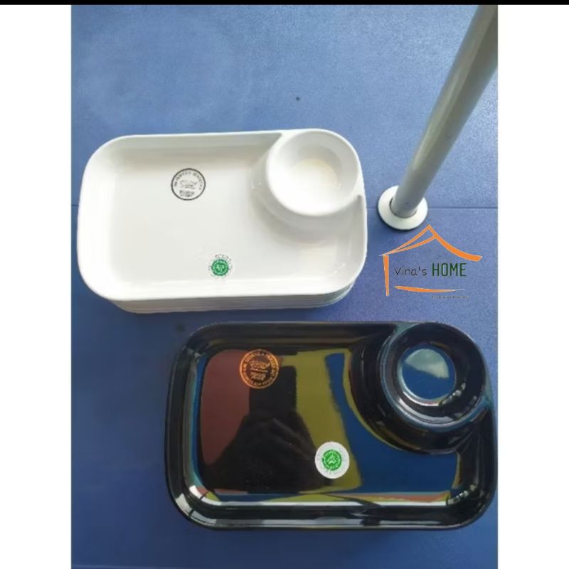 Jual Piring Sekat Rounded 9inc PC1509 Tebal Glossy premium - Golden ...