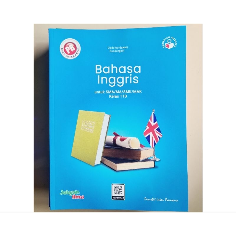 Jual Buku Lks Pr Interaktif Bahasa Inggris SMA Kelas 11 Semester 2 Kurikulum Merdeka Intan ...