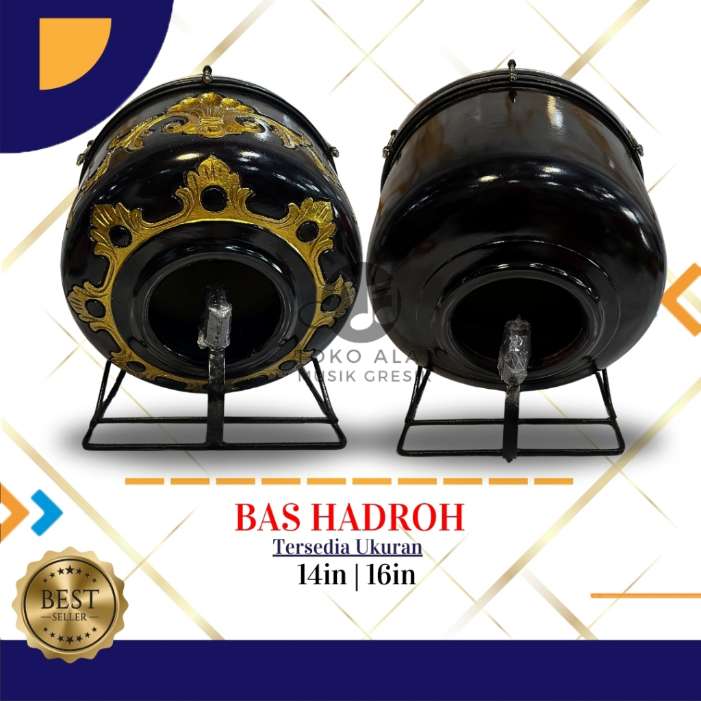 Jual Bass Hadroh ukuran 16 inch Bas Rebana Murah Alat Musik Tradisional ...