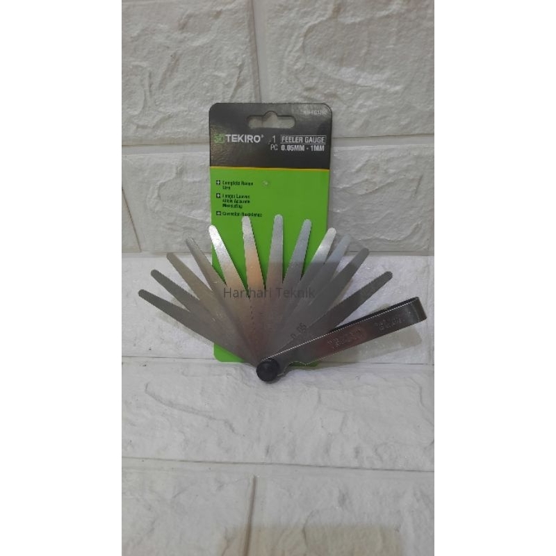 Jual Tekiro Feeler Gauge 13 / Tekiro Puller Gauge 13 | Shopee Indonesia