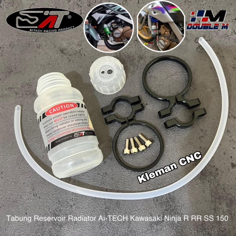 Jual Botol Cadangan Air Radiator Tabung Reservoir Aitech Kawasaki Ninja RR R SS ZX NSR 150 ...