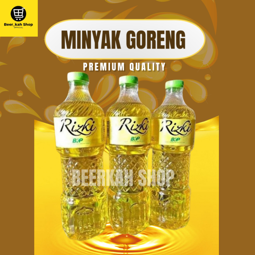 Jual Minyak Goreng Rizky BKP botol 800 ml l minyak goreng bening l JAWA ...