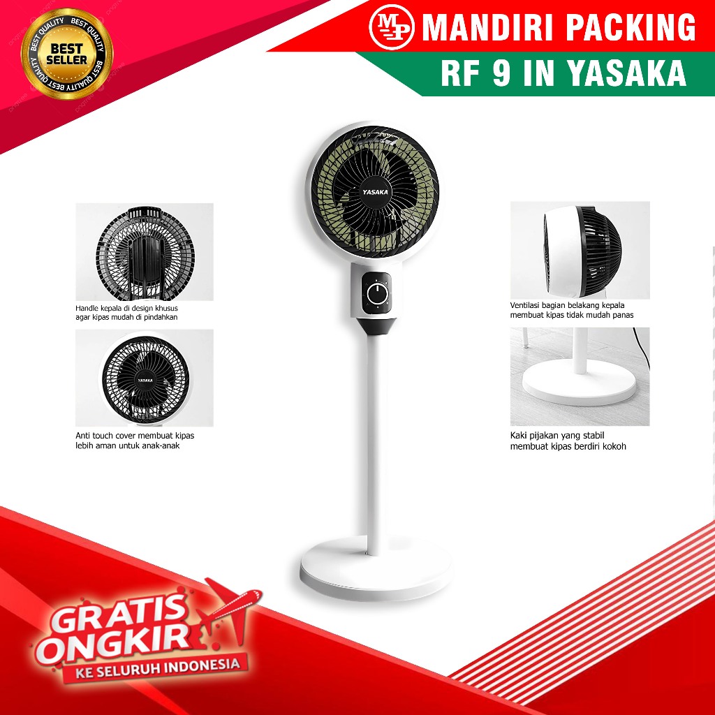 Jual Kipas angin RF Yasaka 9 inci Original / Kipas angin berdiri bergaransi resmi bisa COD ...