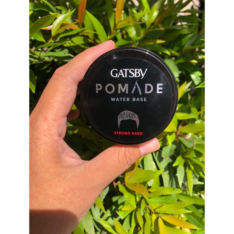 Jual Gatsby Pomade Water Base Strong Hard 75gr | Shopee Indonesia