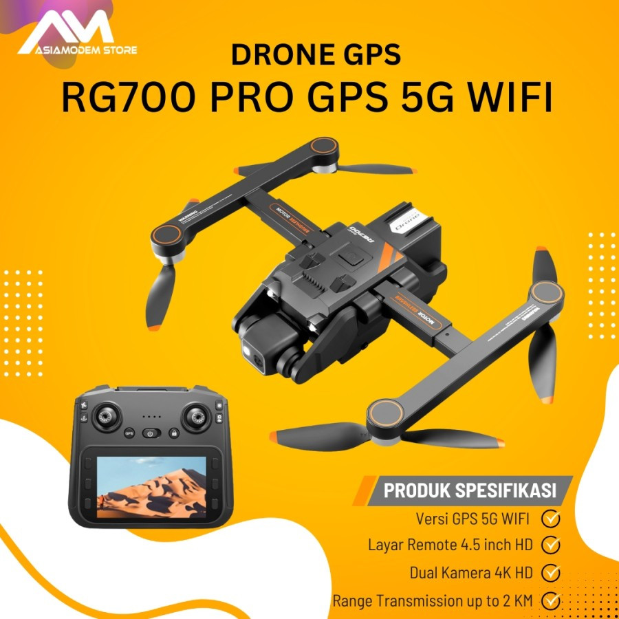 Jual Drone RG700 PRO GPS Versi Remote Layar Screen Jarak Jauh Auto ...