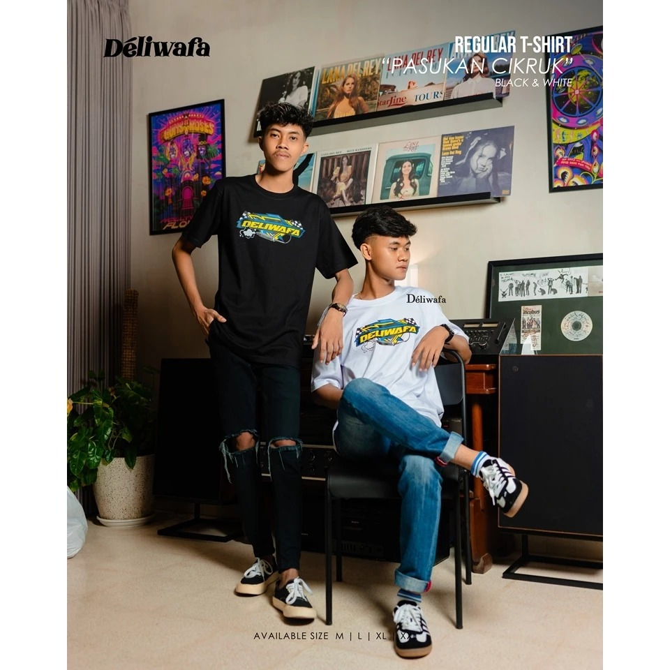 Jual Deliwafa - pasukan Cikruk | T-Shirt Regular | Kaos Lengan Pendek ...