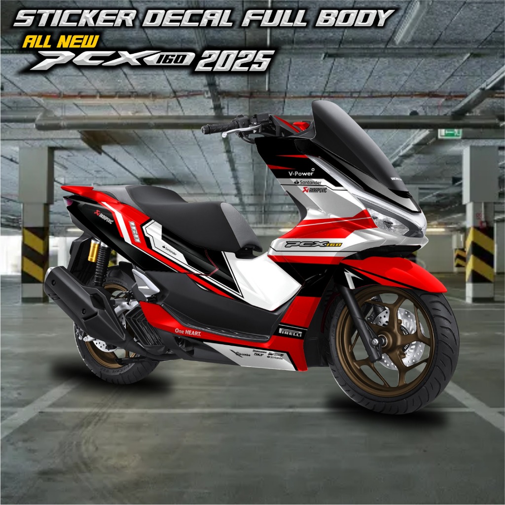 Jual decal new pcx160 2025 fullbody variasi sticker dekal pcx 160 ...