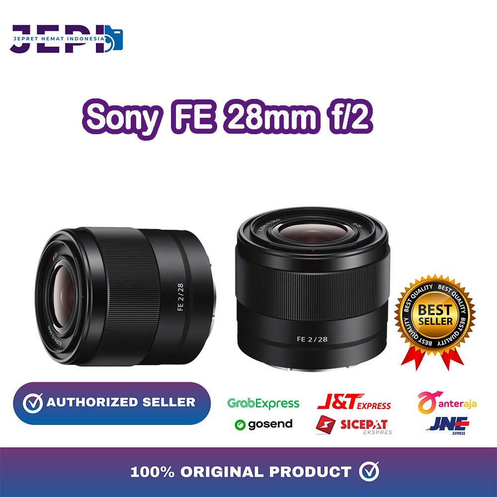 Jual Sony lensa full frame FE 28mm f2 garansi resmi | Shopee Indonesia