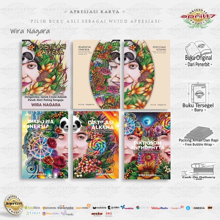 Jual NOVEL DISTILASI ALKENA / DISFORIA INERSIA / DISTILASI ALKENA (ED ...