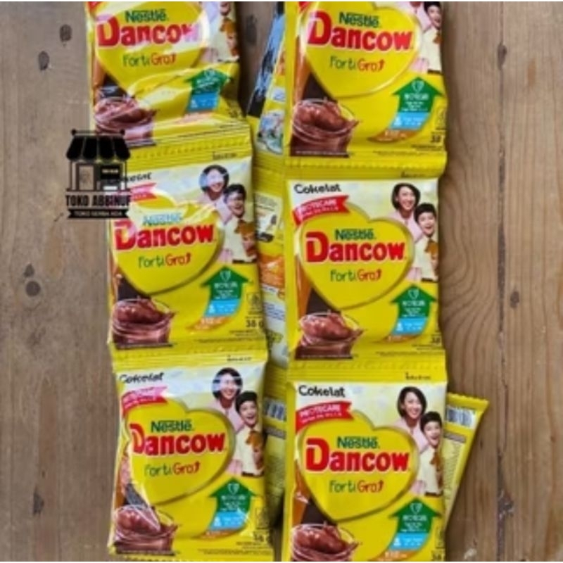 Jual Nestle Dancow Fortigro Cokelat 1 Renteng Isi 10 | Shopee Indonesia