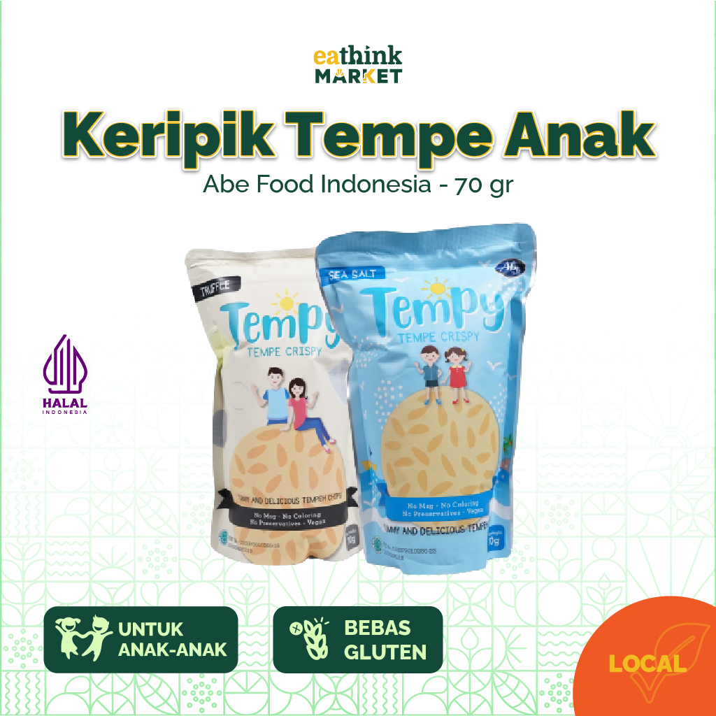 Jual Keripik Tempe Tempy Chips Sehat Anak Kids Tanpa Pengawet - Abe ...