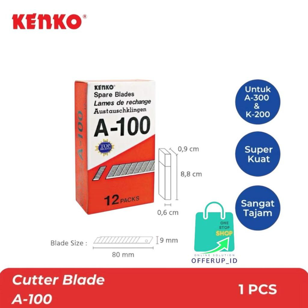 Jual ISI CUTTER KENKO A-100 DAN L-150 ORIGINAL | Shopee Indonesia