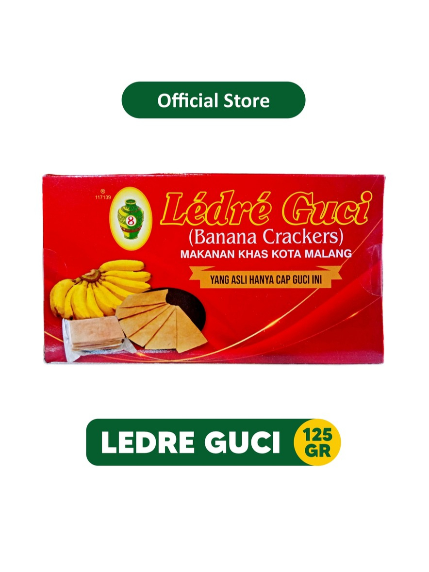 Jual Ledre Guci Banana Crackers 125gr | Oleh Oleh Khas Batu Malang ...