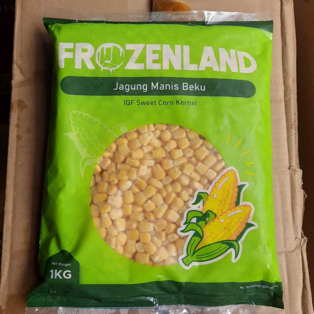 Jual Jagung pipil kupas frozen land / jagung frozen manis / jagung beku ...