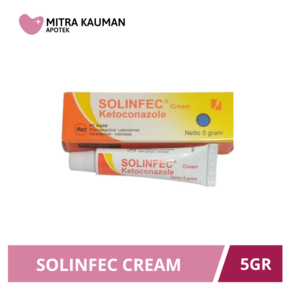 Jual Solinfec Cream 5 g - Krim Untuk Infeksi Jamur Pada Kulit | Shopee ...