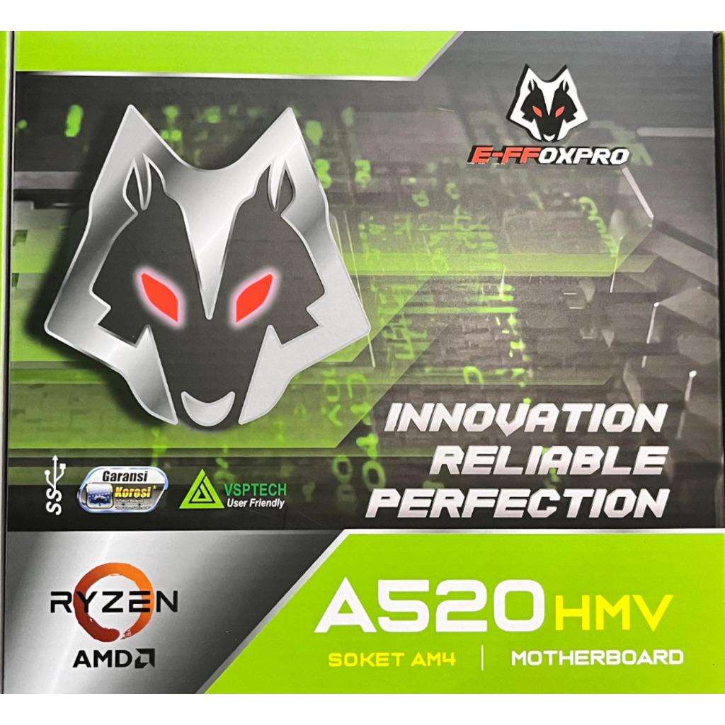 Jual Motherboard Effoxpro A520HMV ( AM4 / A520 / DDR4 ) E-ffoxpro A520 ...
