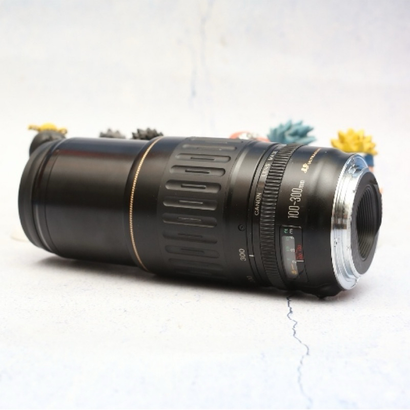 Jual TELE CANON 100-300MM ULTRASONIC LENSA TELE CANON MULUS | Shopee ...