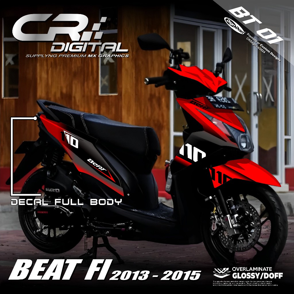 Jual Decal Sticker Full Body Beat fi Old Lama 2013 2014 2015 Stiker ...