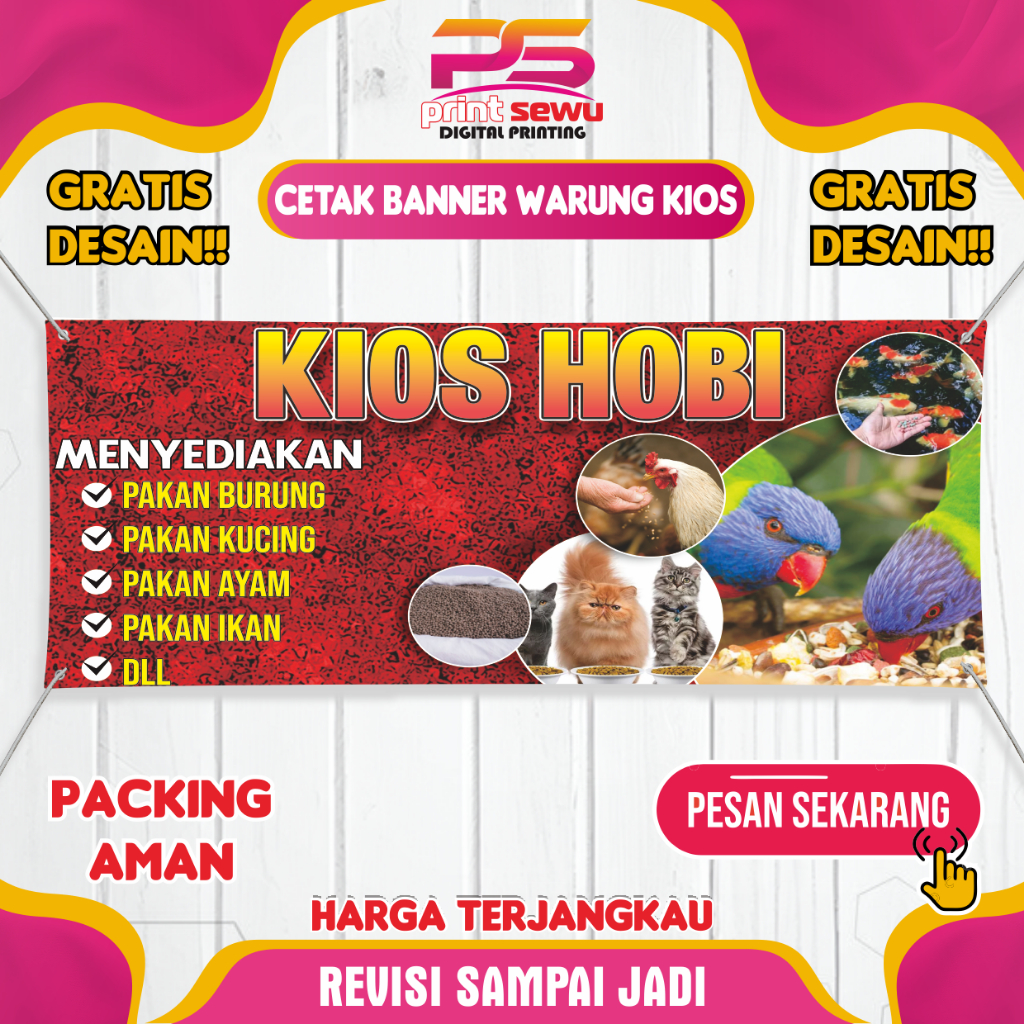 Jual CETAK BANNER/SPANDUK TEMA WARUNG KIOS | BANNER CUSTOM | BISA ...
