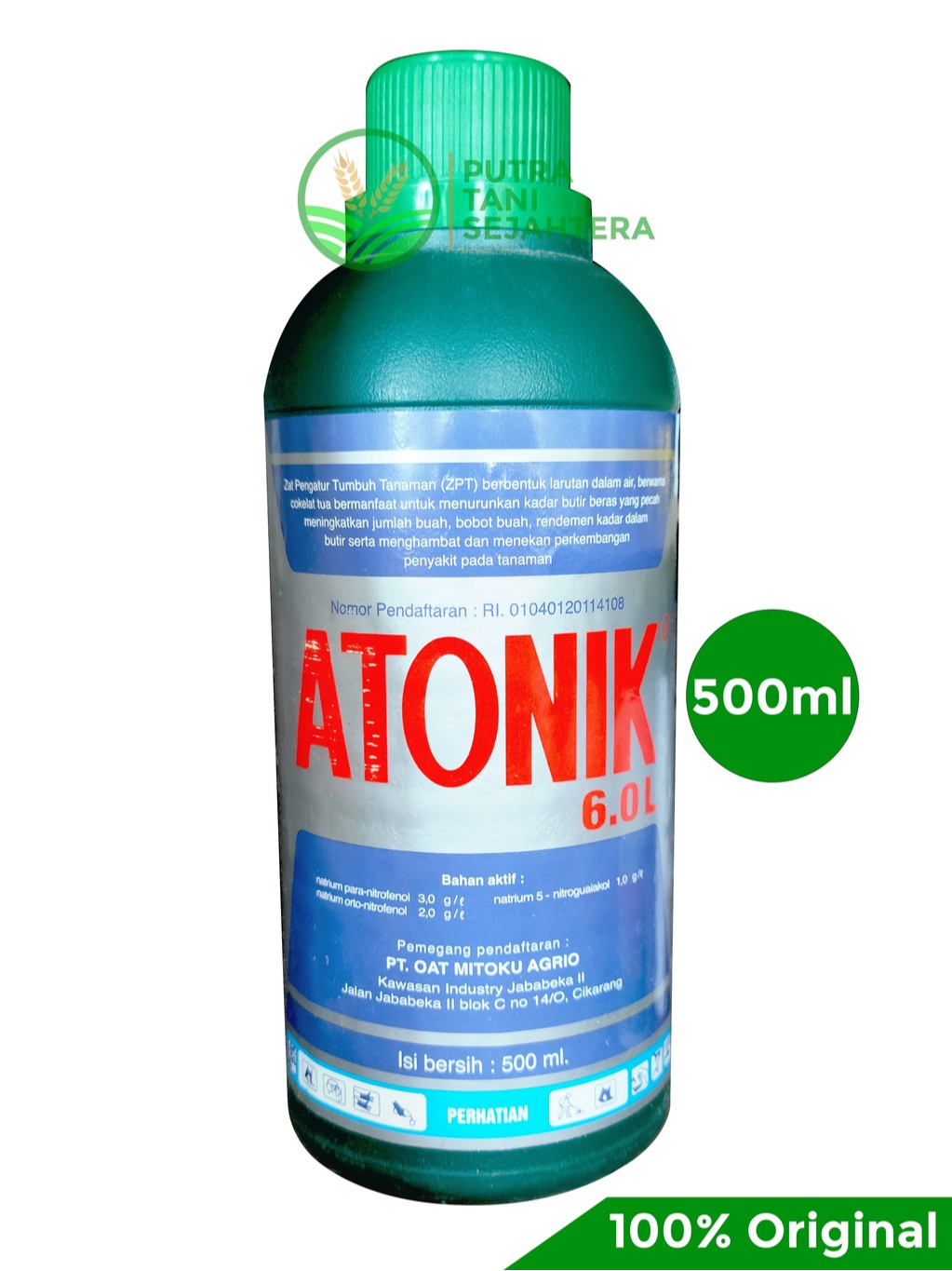 Jual ZPT Atonik 6.0L Zat Pengatur Tumbuh Tanaman 500ml | Shopee Indonesia