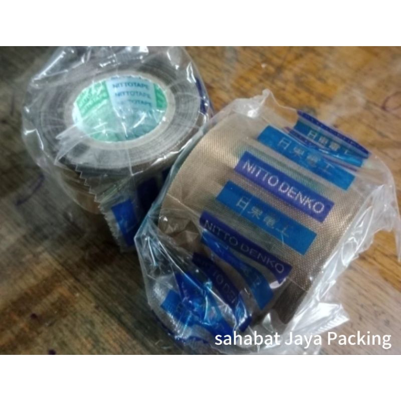 Jual nitto tape 3/4"inch ptfe teflon tape isolasi tahan panas 19mm ...