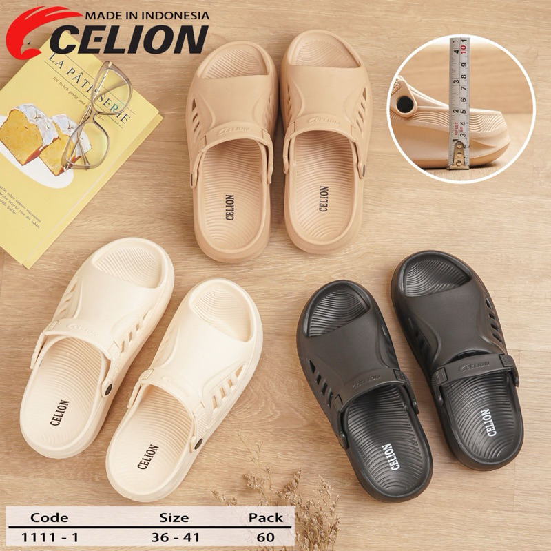 Jual [Syandalku.co] Sandal Sporty Wanita Viral Gunung Wedges 4cm Eva CL1111 | Shopee Indonesia