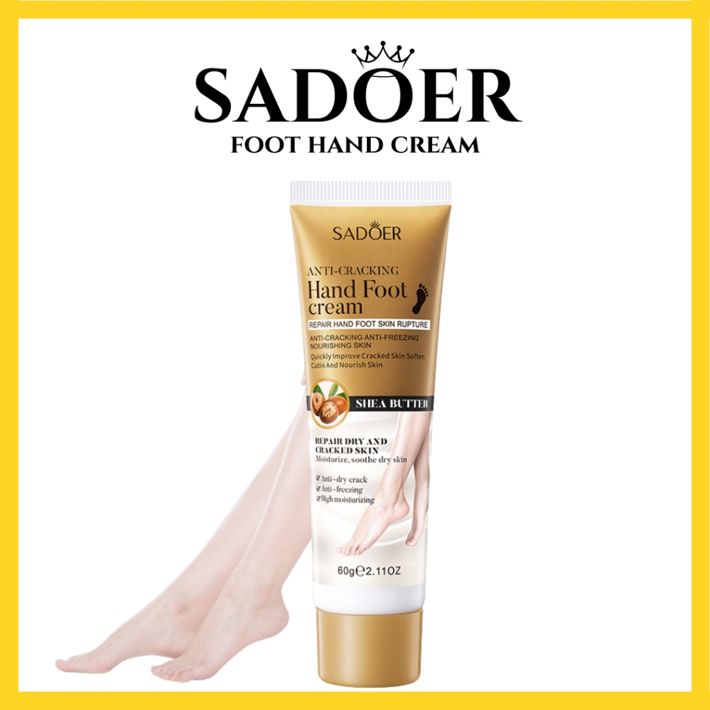 Jual SADOER Collagen Foot Hand Cream Anti Cracking Memperbaiki Kaki Tangan Kulit Retak 60g SB027 ...