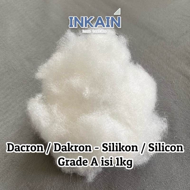 Jual Dakron / Dacron - Silikon / Silicon isi 1Kg (untuk isi boneka ...