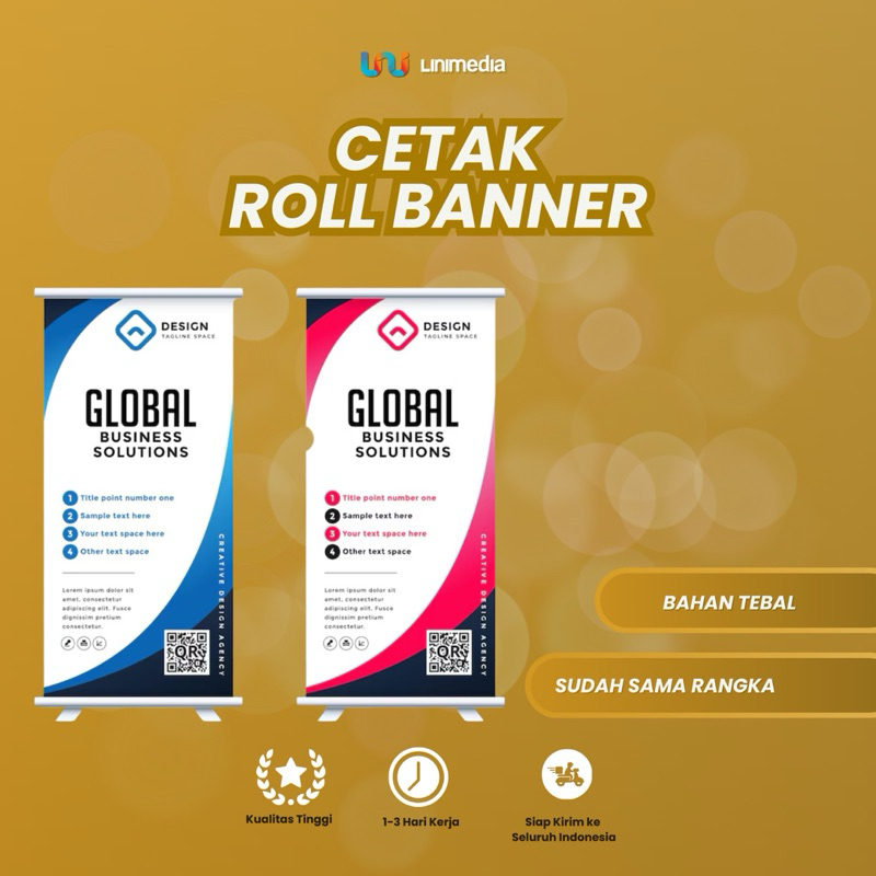 Jual Cetak Roll Banner | Shopee Indonesia